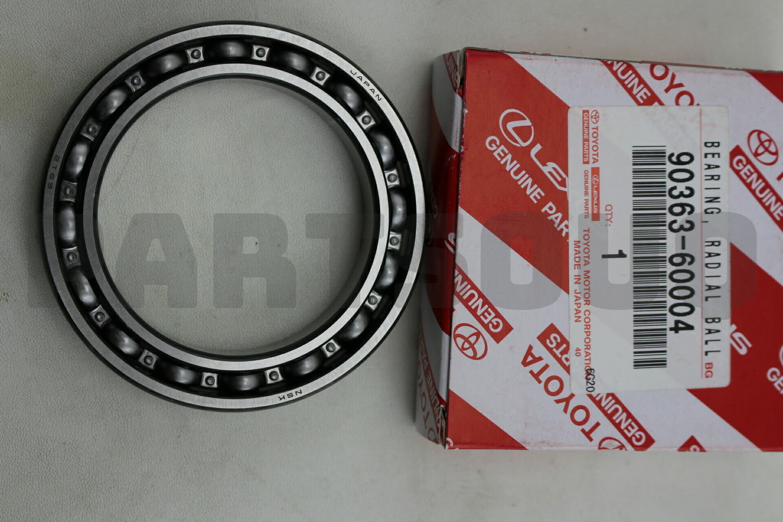 9036360004 Genuine Toyota BEARING, RADIAL BALL 90363-60004 | eBay