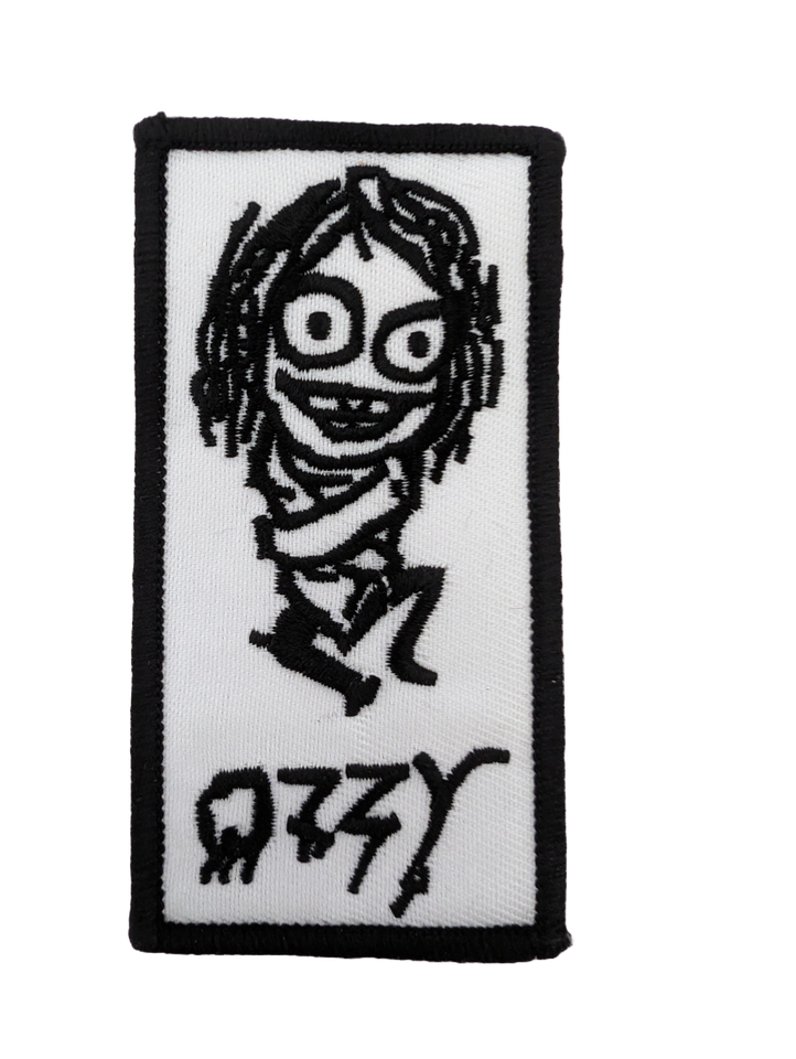 Ozzy Osbourne Patches, Iron On Embroidery Band Patches, Ozzy Osbourne ...
