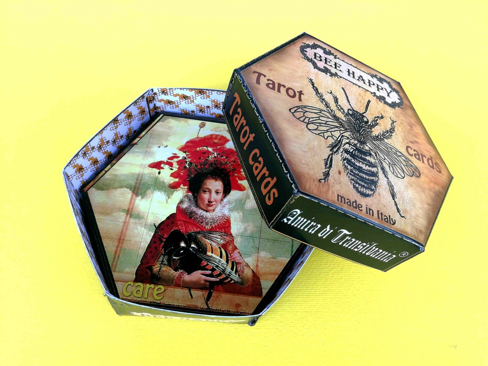 tarot card cards deck honey bee oracle guide book maior minor arcana ...