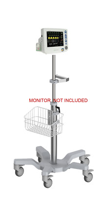 Rolling Roll stand for CSI Criticare 8100EP nGenuity monitor (big wheel ...