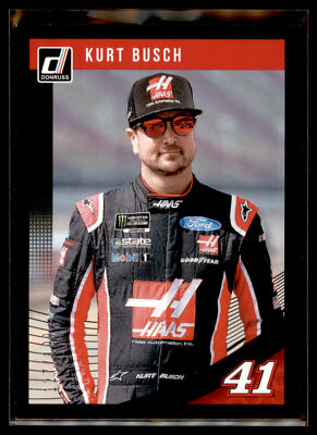 2019 Donruss Racing NASCAR BLACK Parallel #66 Kurt Busch #127/199 | eBay