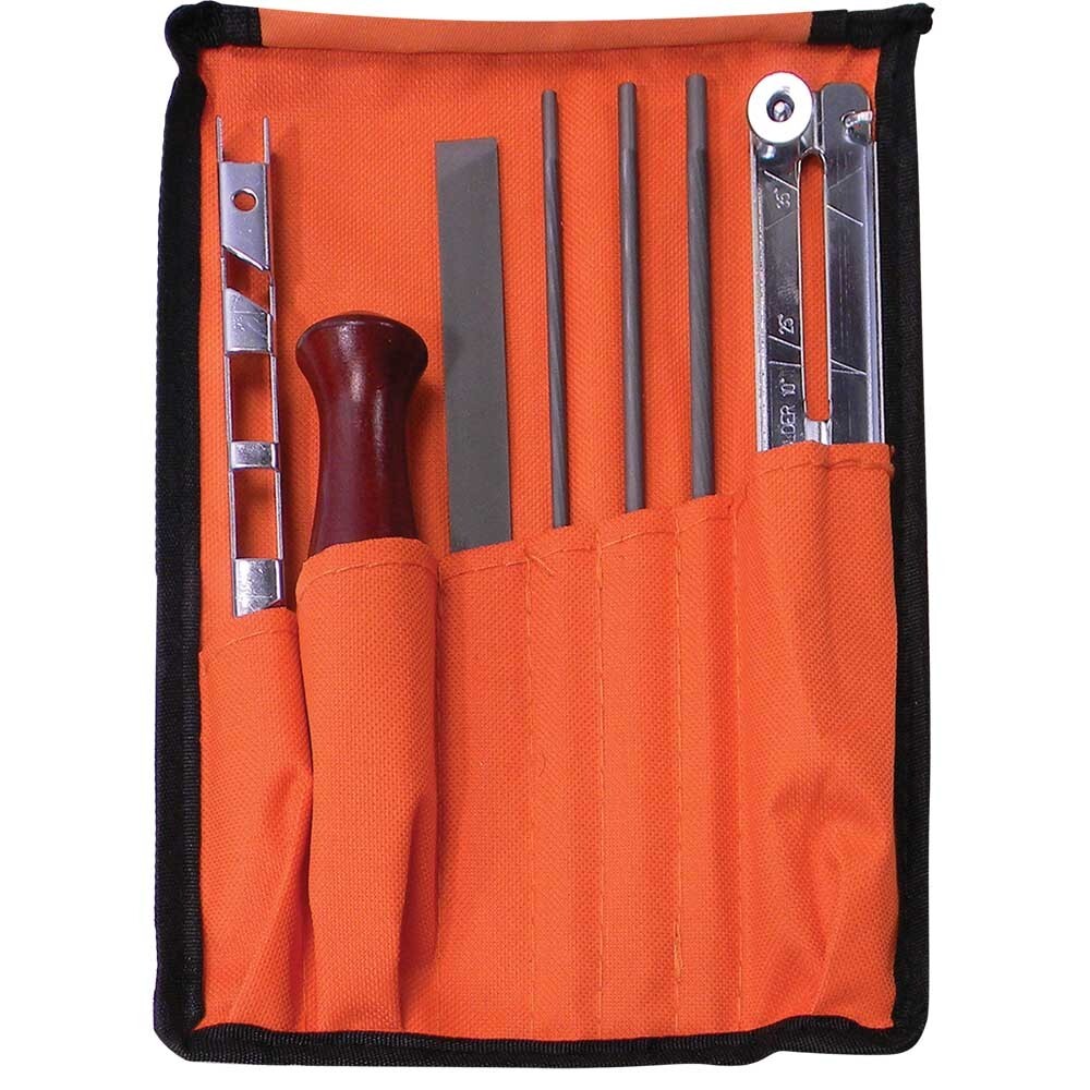 8 Piece Laser Brand Fits Stihl MS661 Chainsaw Chain Sharpener Kit Guide ...
