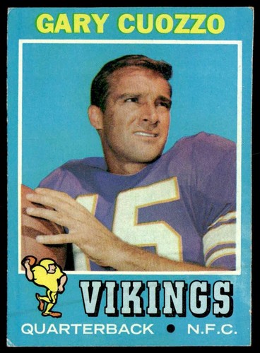 1971 Topps - Gary Cuozzo #18 VG | eBay