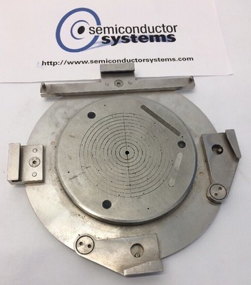 4.25" DISCO DICING SAW STAINLESS STEEL CHUCK VACUUM TABLE K&S CERAMIC ...