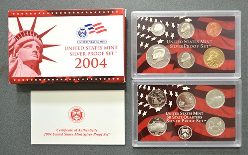 2004 US Mint Silver Proof Set (10 coin) | eBay