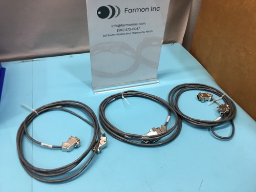 3 BROOKS INSTRUMENT 001-1865-01, 5200 COMMUNICATION CABLE ASSY, 190932 ...