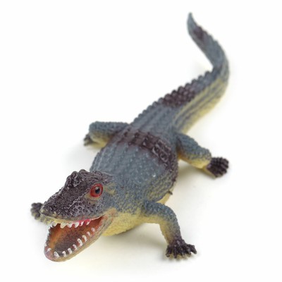 15cm Large Plastic Crocodile Animal Model Kids Party Play Show Case ...