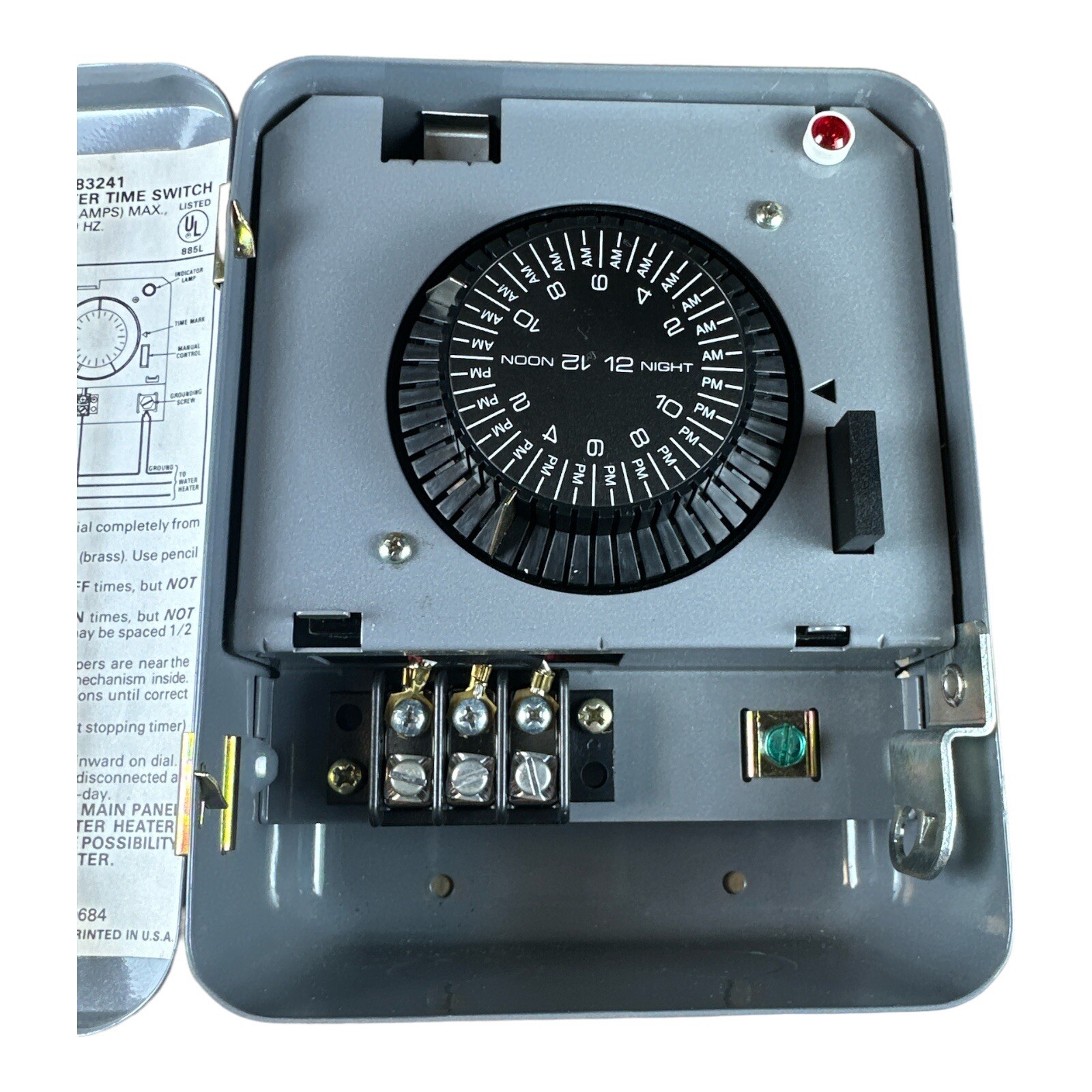 Sears 83241 25 Amp Single Pole 208/250V Electric Water Heater Timer | eBay