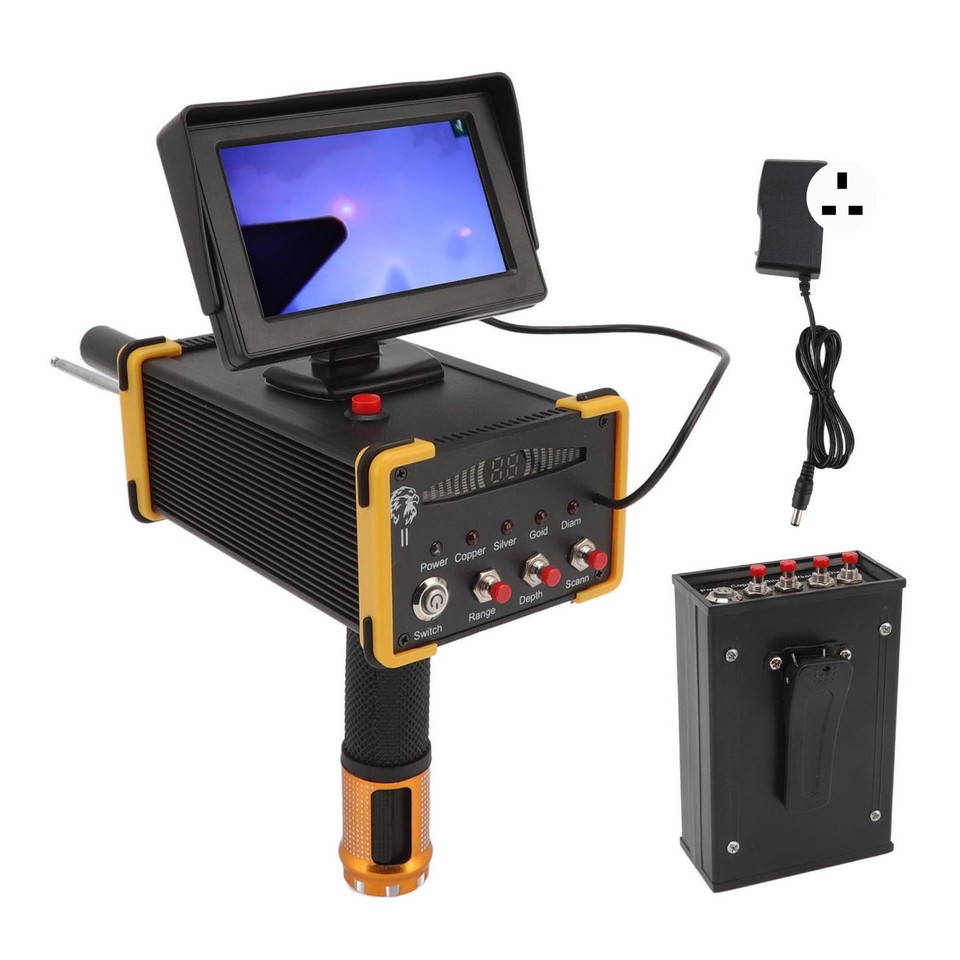 Yellow Edge UK Plug 15m Deep Metal Detector Gold Finder Metal Scanner ...