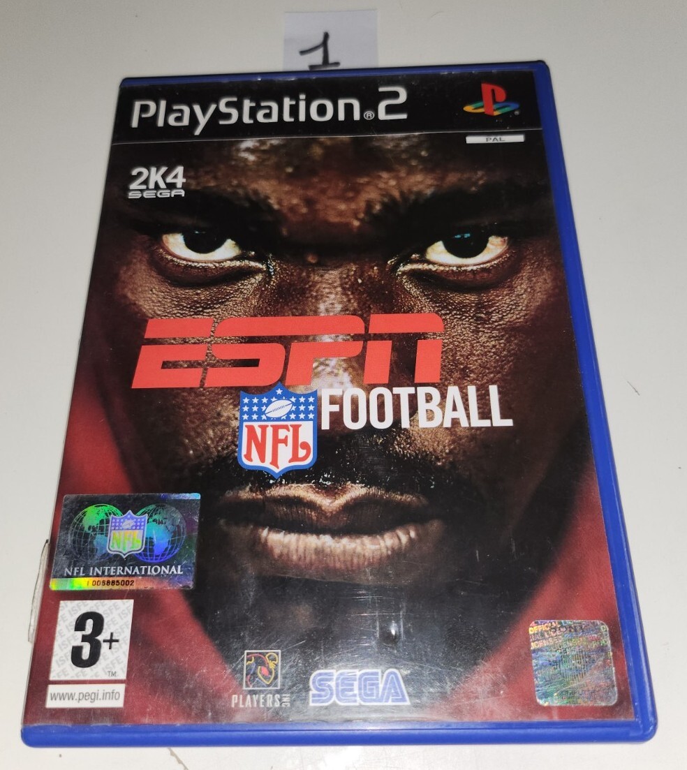 ESPN NFL Football PlayStation 2 PAL - Prix - Photo - Présentation