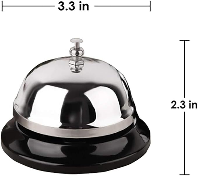 Desk Bell Customer Service Counter Call Bells Large Bank Clinic Office ...