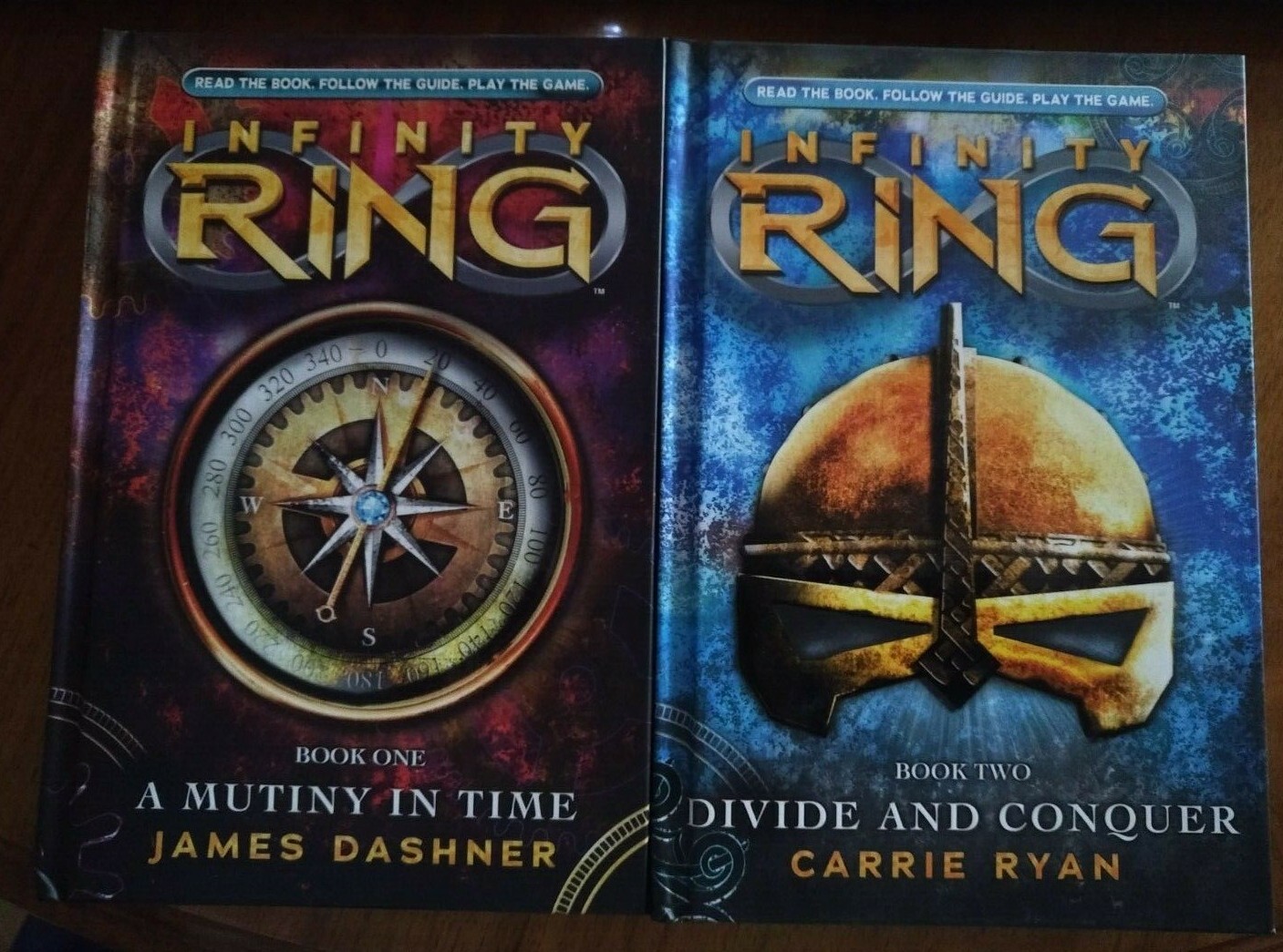 Infinity Ring Books 1 & 2 - A Mutiny in Time Divide and Conquer ...
