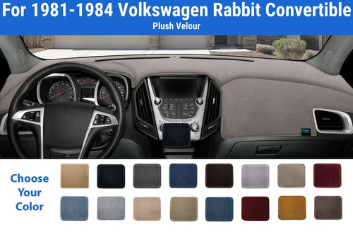 Dashboard Dash Mat Cover for 1981-1984 Volkswagen Rabbit Convertible ...