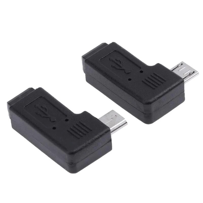 Micro USB Female to Micro USB Male Convert Adapter Easy to Use Plug and ...