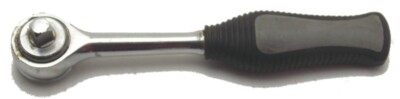 Allied 3/8" Drive Thumb Drive Socket Ratchet With Rubber Grip Handle 8 ...