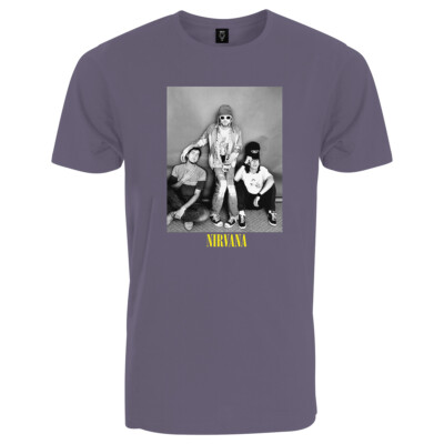 Men's Nirvana Tee Licensed Band Merchandise Kurt Cobain Dave Grohl ...