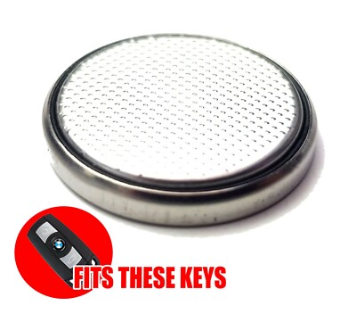BMW 3-Series E90/E91/E93 Replacement Batteries for Key Fob / Remote (1 ...