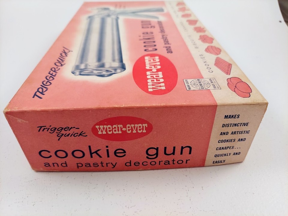 Vintage Wear-Ever Trigger-Quick Aluminum Cookie Gun and Pastry ...