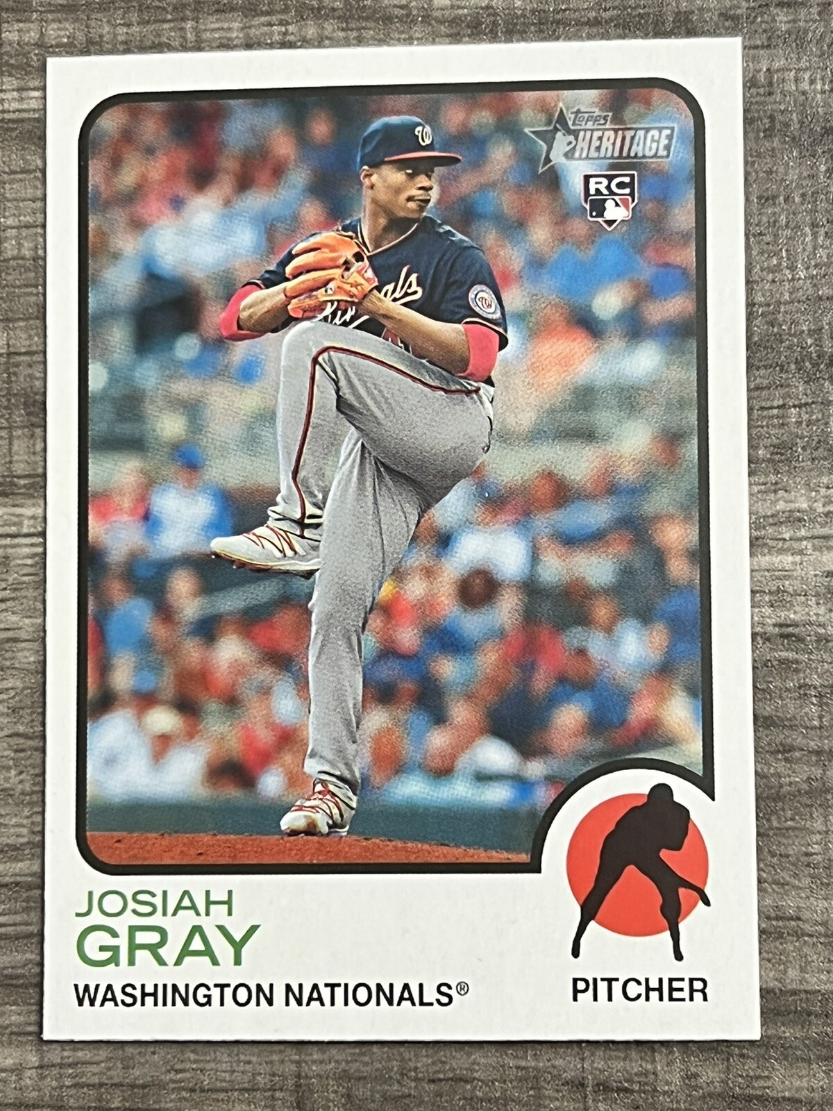 2022 Topps Heritage - #125 Josiah Gray (RC) for sale online | eBay