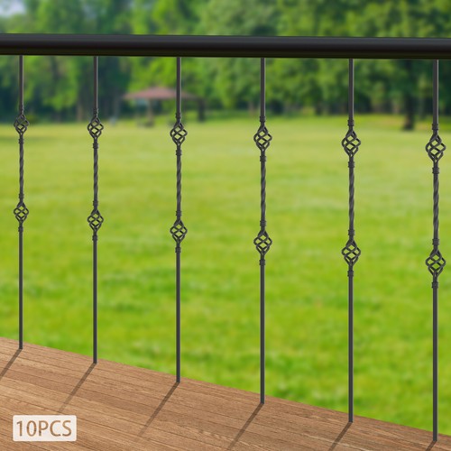 10Pcs Balusters for Stairs Decorative Metal Balusters Stair Railing ...