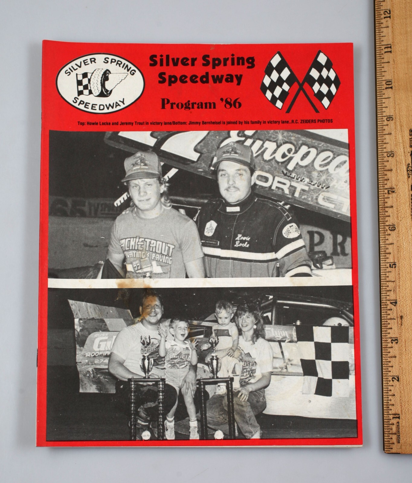 Vintage 1986 Silver Spring Speedway Program Mechanicsburg Pennsylvania ...