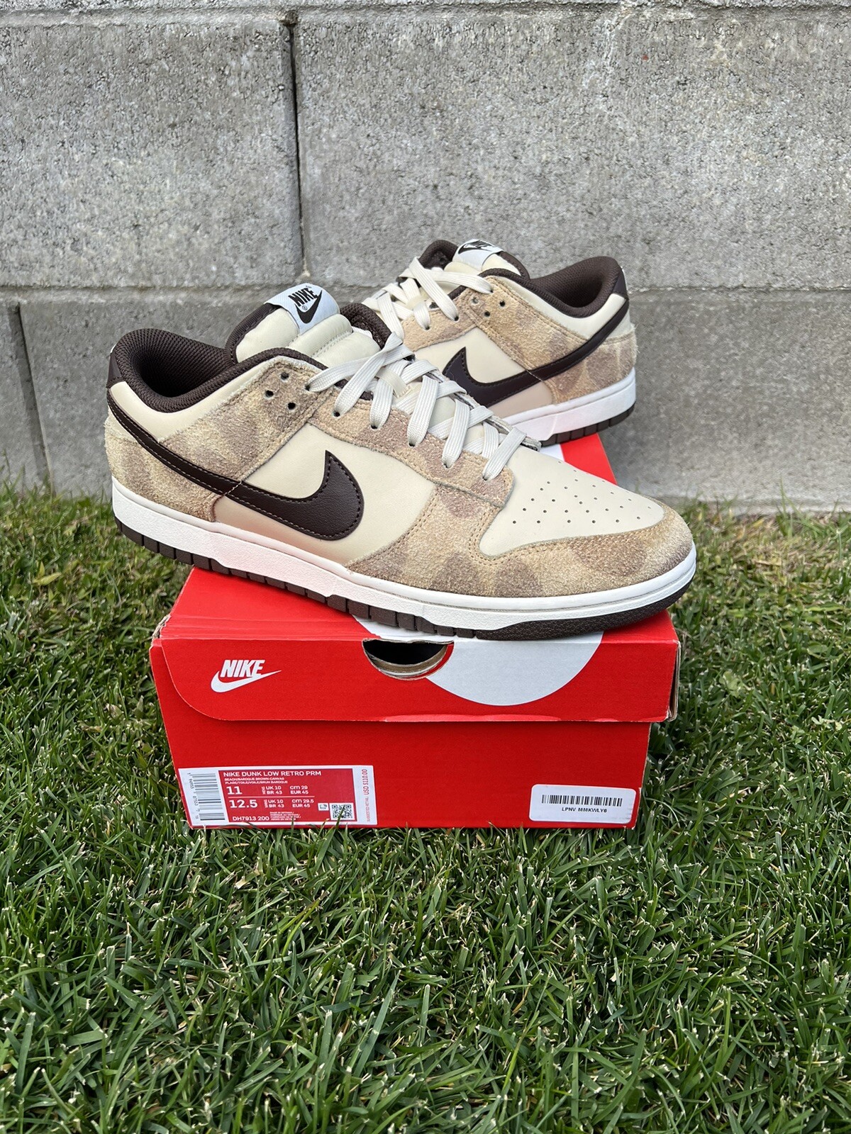nike dunk low animal pack cheetah - Gem