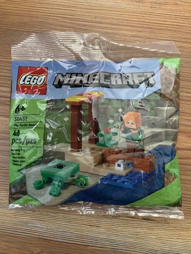Lego 30432 Minecraft The Turtle Beach Polybag | eBay