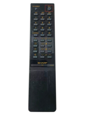 Original Sharp TV Remote Control G0756GE | eBay