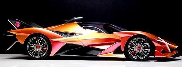 Race Car Custom Built Racing Concept Model 1 18Unique12Racer4 | eBay