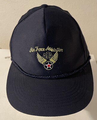 VTG AFA Air Force Association Cap Hat Cap Hat EMBROIDERED | eBay