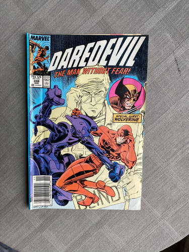 DAREDEVIL VOLUME 1 N°248 1st APPEARANCE OF BUSHWACKER 1987 ÉTAT CORRECT ...