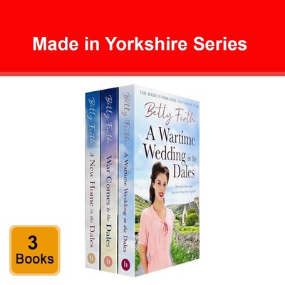 Made in Yorkshire Series 3 Books Collection Set by Betty Firth NEW Pack ...