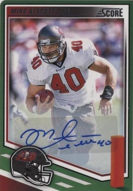 2025 Score - Mike Alstott #276 Signatures (AU) for sale online | eBay