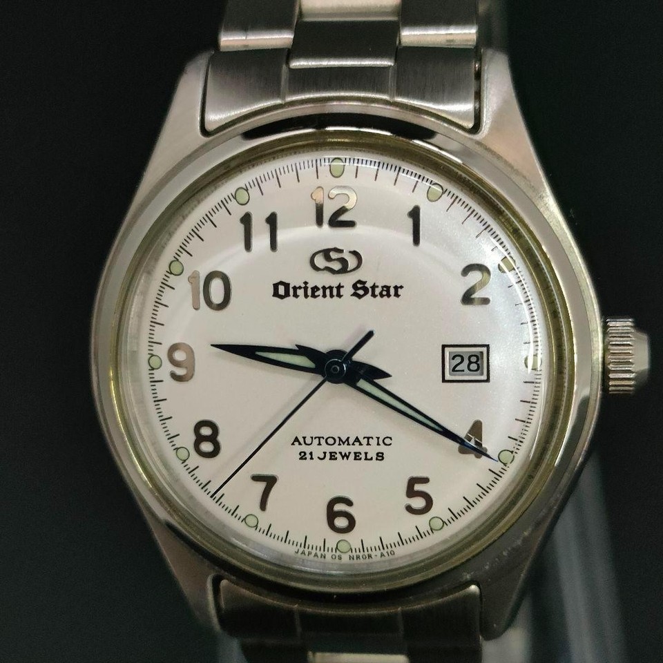 Orient Star Limited Edition Automatic Watch White Blue Silver 414 of ...