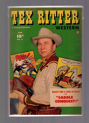 Tex Ritter Western #11 FN Photo Cover | eBay