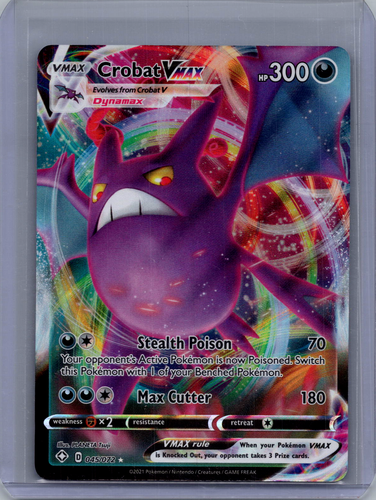 Crobat VMAX - 045/072 Ultra Rare Shining Fates NM Pokemon TCG | eBay