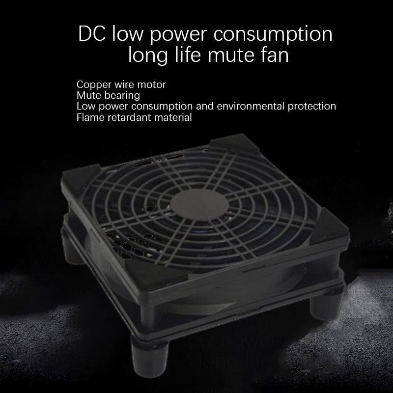 Router Cooling Fan,Diy Pc Cooler Box Cooling Silent Quiet Dc 5V USB ...