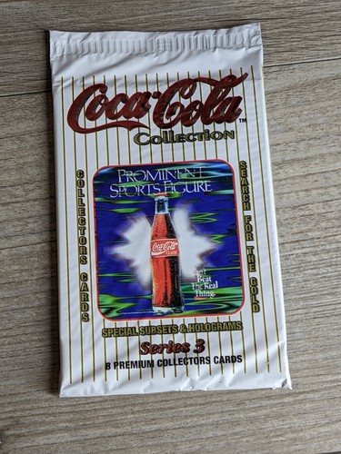 Coca-Cola Trading Card Pack Series 3 - 8 Coke Collector Card Pack ...