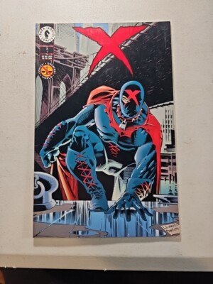 X # 1 Dark Horse Comics 1994 Steven Grant, PALMIOTTI, Mahnke Bagged And ...