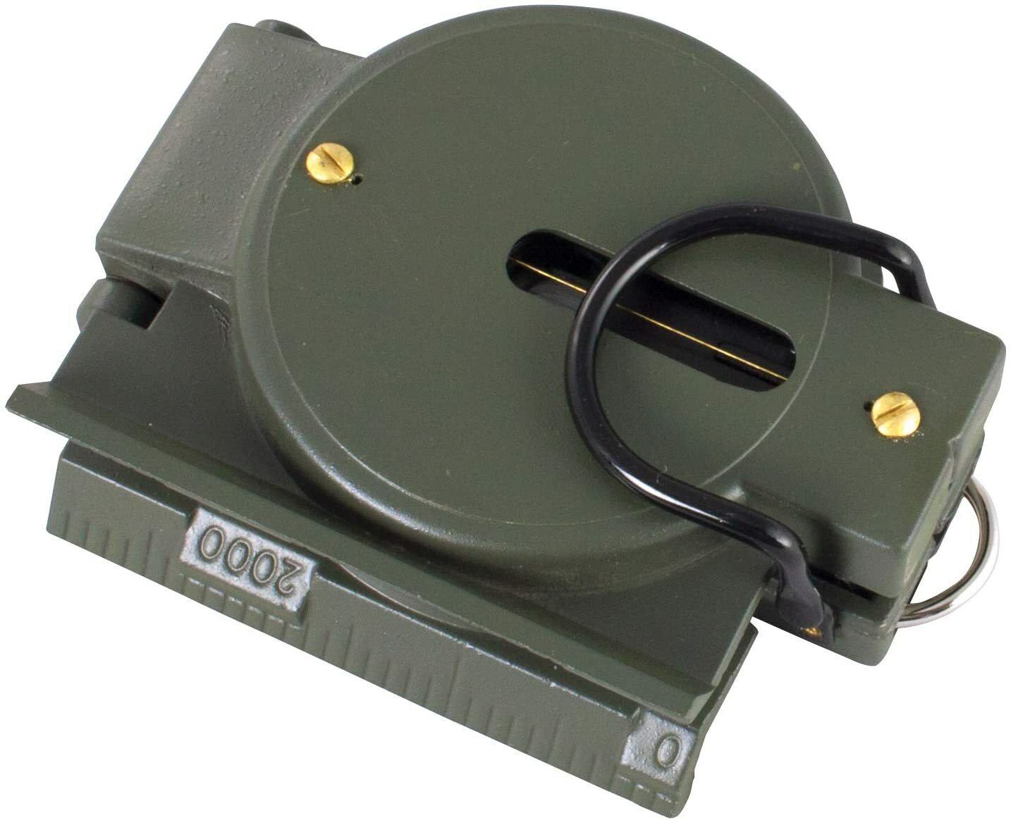 Military Compass Lensatic Sighting Wire Hiking Camping Hunting Survival ...