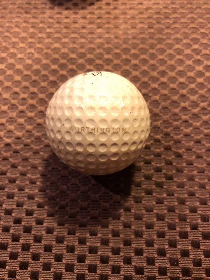 LOGO GOLF BALL-SWEET SHOT SUPER CHARGED 90 WORTHINGTON BALL..VINTAGE | eBay