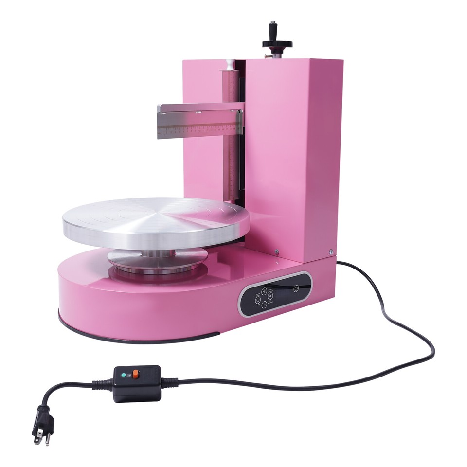 Adjustable Cake Cream Spreading Machine Cake Decorating Machine W/LCD ...