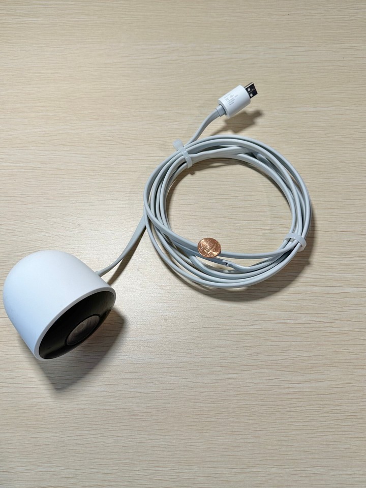 2 x Google Nest Outdoor 1st Gen White Security Camera Bundle - A0033 ...