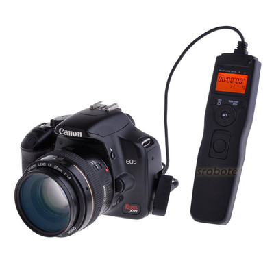LCD Timer Remote Shutter Release Controller for Canon 1100D 650D 700D ...