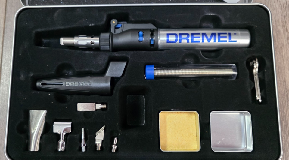 DREMEL 2000-6 VersaTip Gas Torch Soldering Iron Multi Tool Kit ...