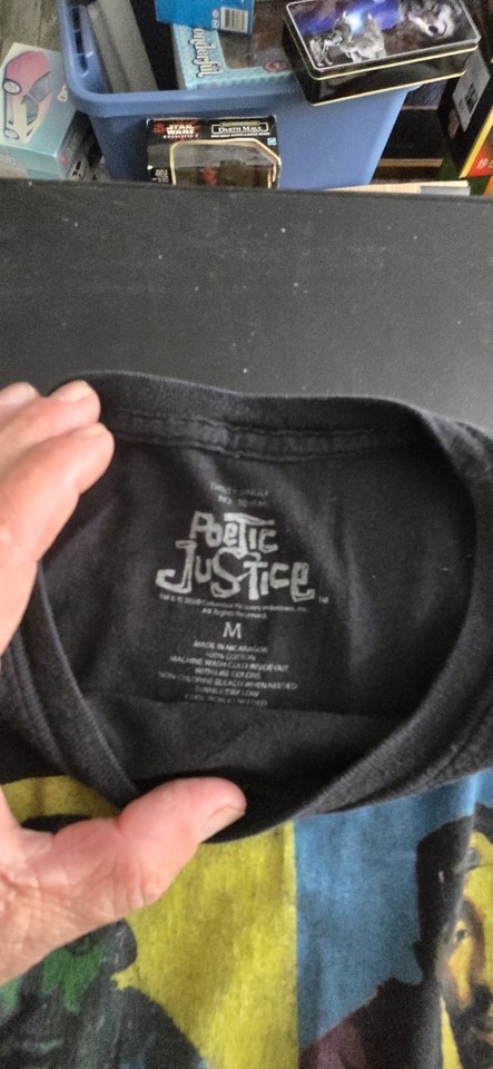 poetic justice-Tupac Shakur -100% Cotton-American rapper Music | eBay