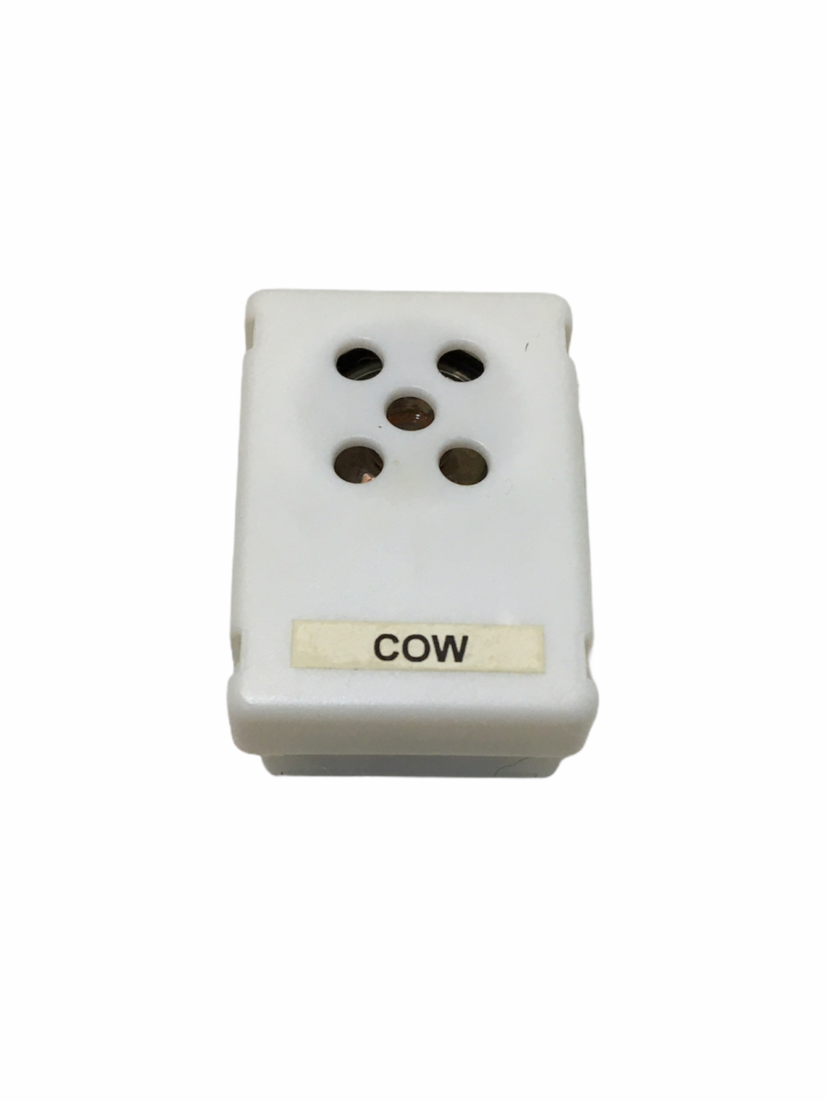 Plush Cow Moo Sounds Black White Stuffed Animal Toy in Pink Woman's ...