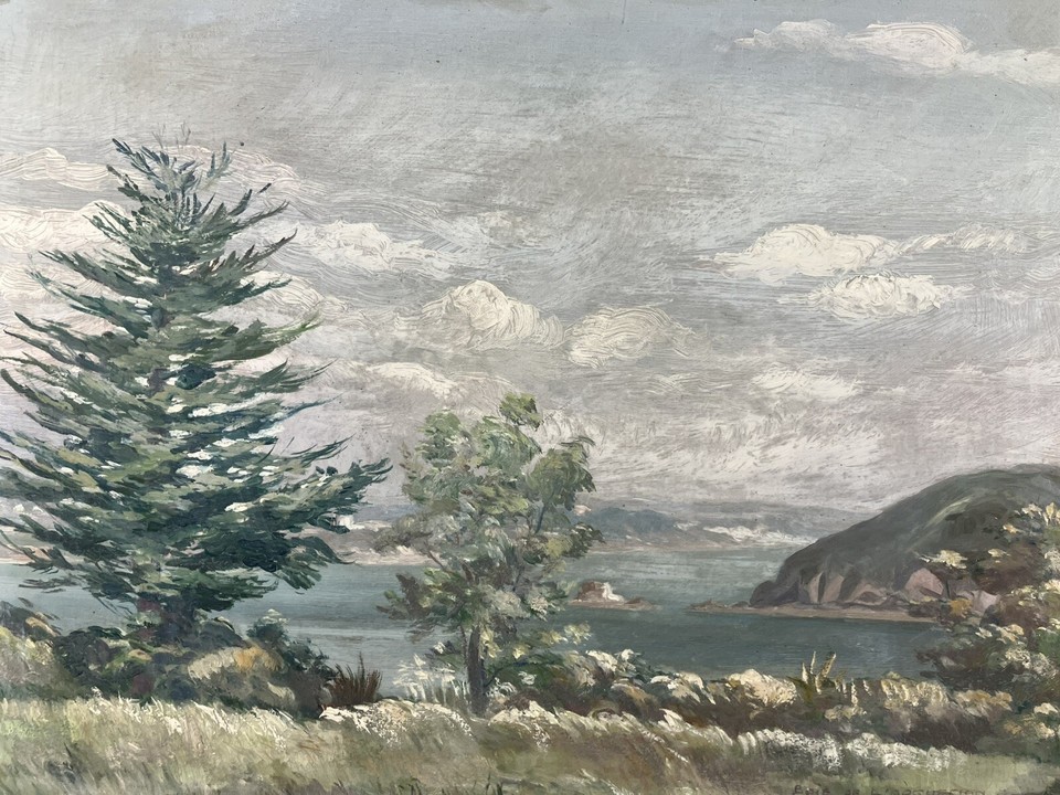 Olio Firmato Bretagna San Cast Cinghia Armatura San Jacut Archipel Di ...