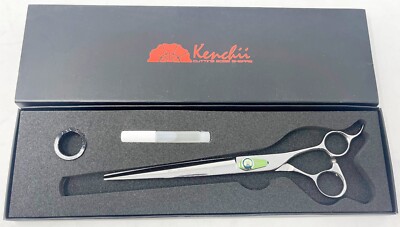 Kenchii Grooming - T-Series 8.0 in Straight Shear Scissor Razor Sharp Cuts Great | eBay