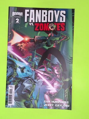 Fanboys vs Zombies #2b 2012 BOOM! Studios Variant 8.0 Comic Book L72 ...